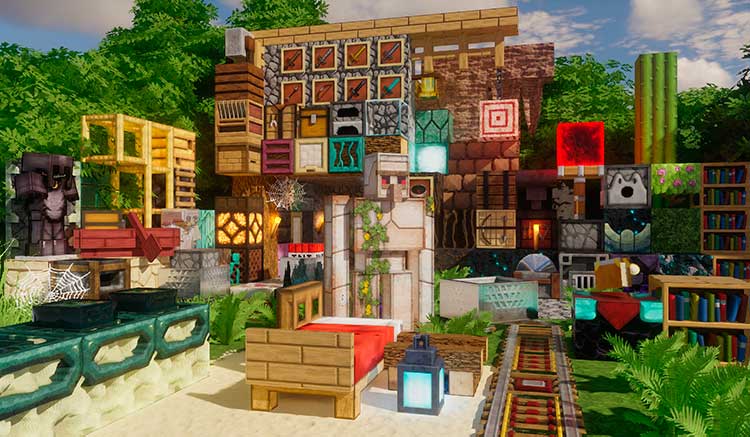 rotrBlocks Texture Pack para Minecraft 26.1, 1.21, 1.20, 1.19, 1.18 y 1 ...