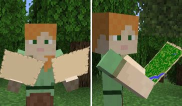 Not Enough Animations Mod para Minecraft 1.21.10, 1.20.1, 1.19.2, 1.18. ...
