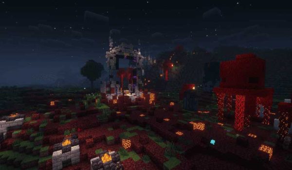 Hopo Better Ruined Portals Mod para Minecraft 26.1, 1.21.11, 1.20.1, 1. ...