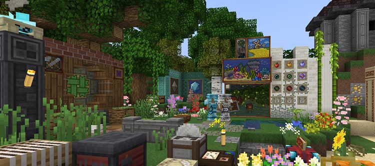 Squareful Texture Pack para Minecraft 26.1, 1.21, 1.20, 1.19, 1.18 y 1. ...