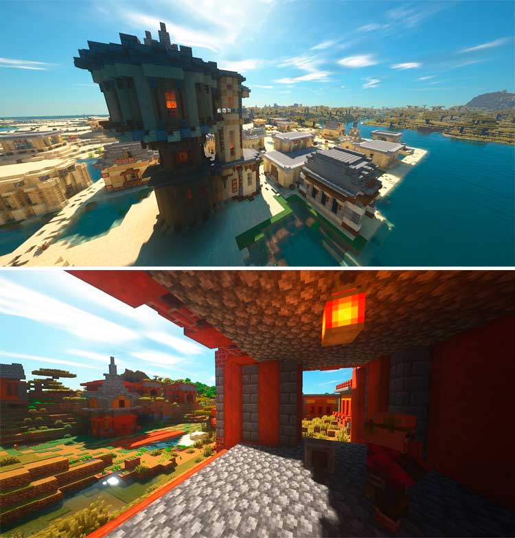 Lios Overhauled Villages Mod para Minecraft 26.1.2, 1.21.11, 1.20.1, 1. ...